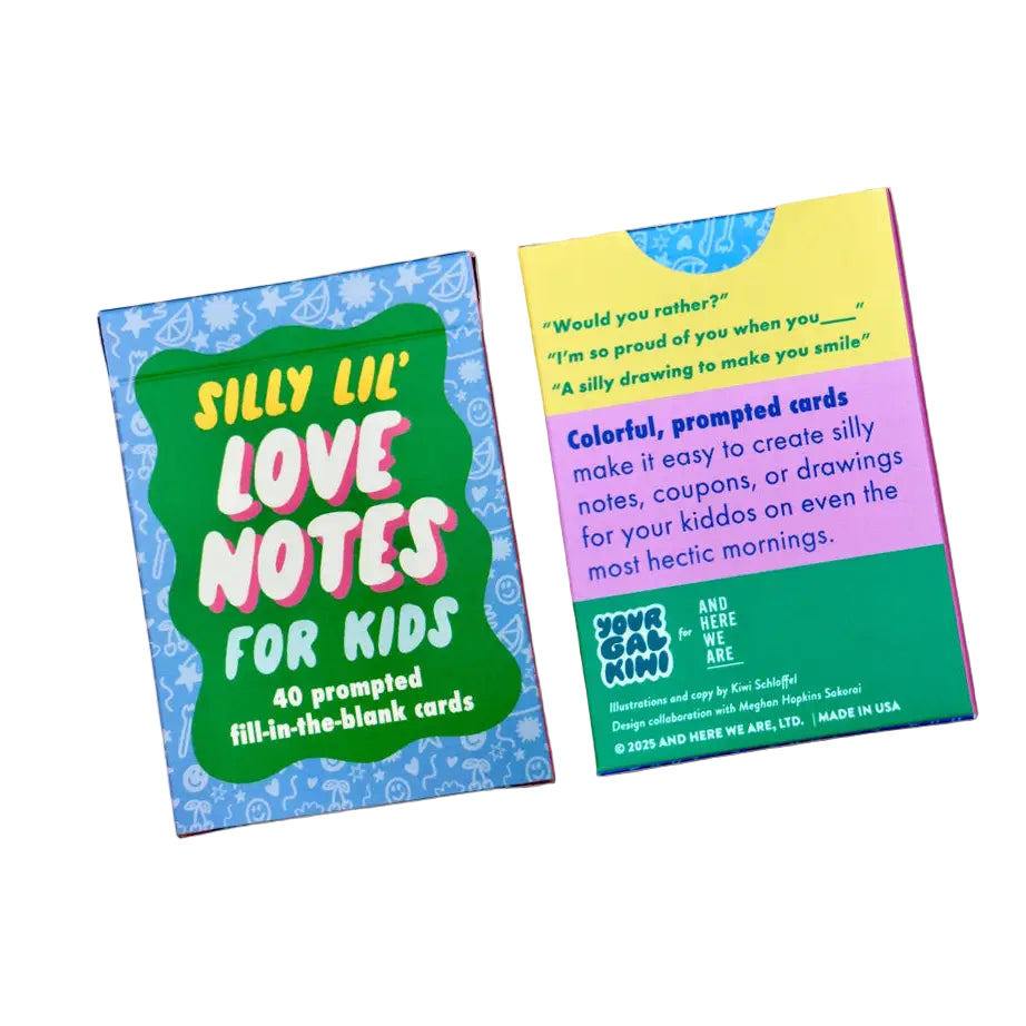 Silly Little Love Notes For Kids – A Maker's Post